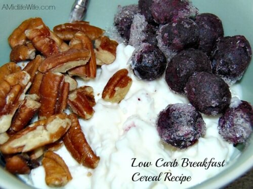 Quick and Easy Low Carb Breakfast Cereal Recipe - A Midlife Wife
