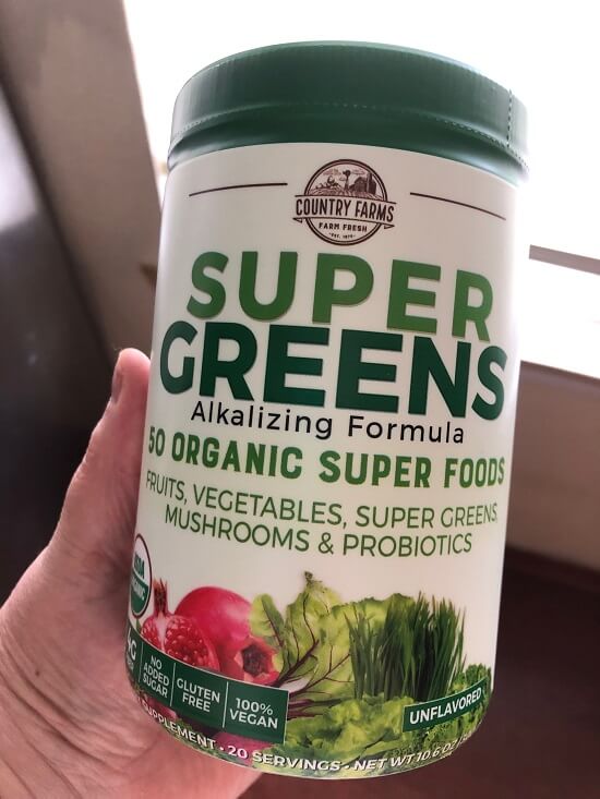 Organic Super Greens For A Healthy Boost - A Midlife Wife
